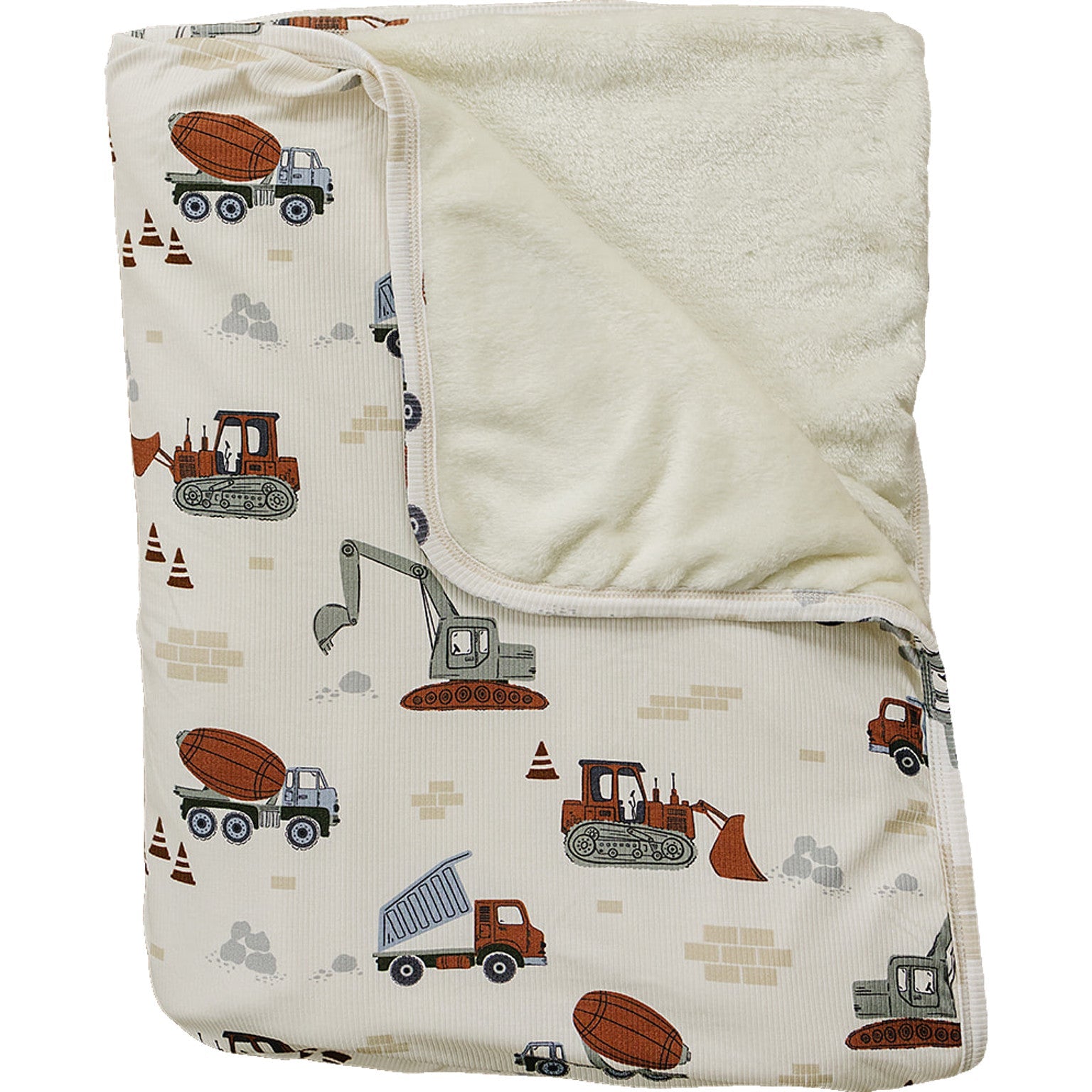 Construction Trucks Ribbed Bamboo Fleece Quilt – Trendy Littles Boutique Co